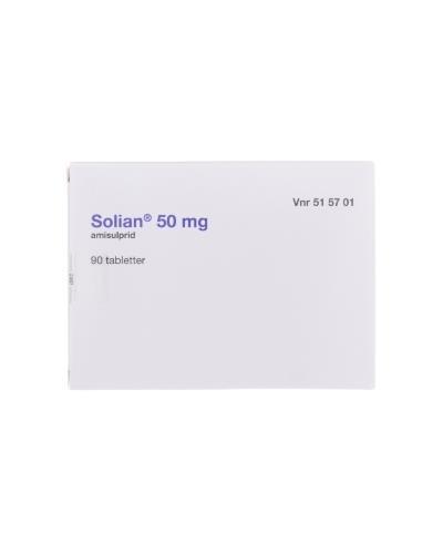 Solian 2care4 50 mg tabletter 90 stk - Apotek 1