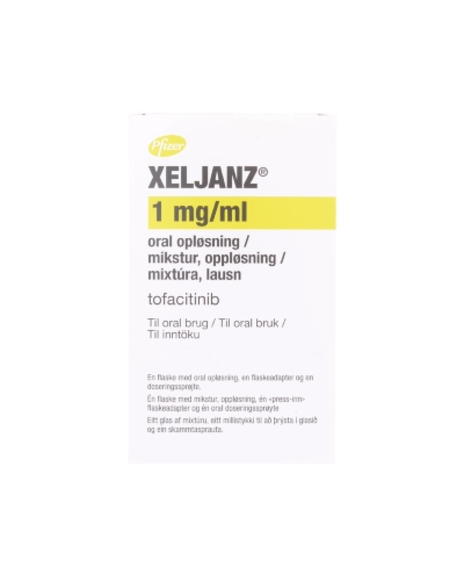 Xeljanz mikst 1mg/ml - Apotek 1