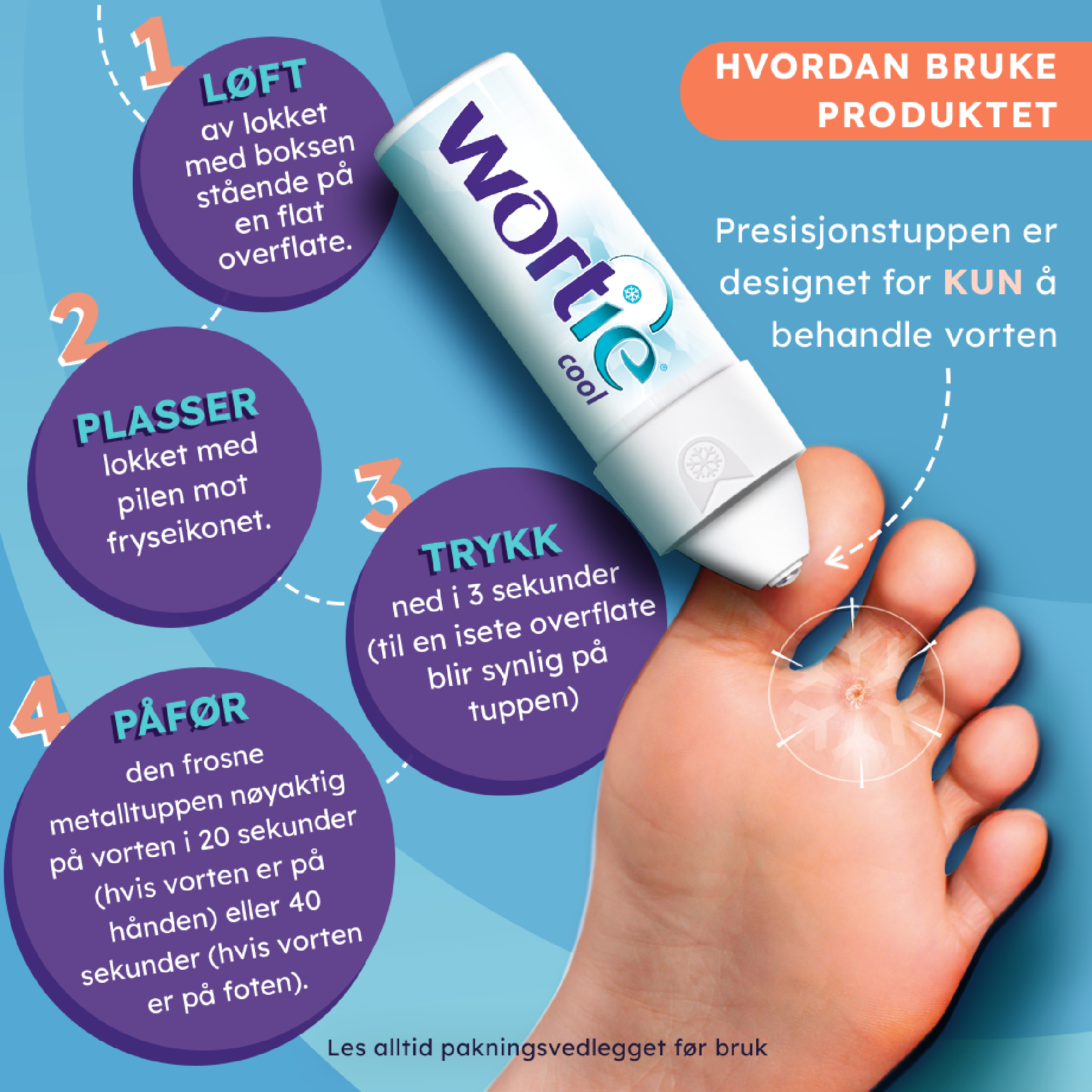 Wortie Freeze vortefjerner 50 ml - Apotek 1