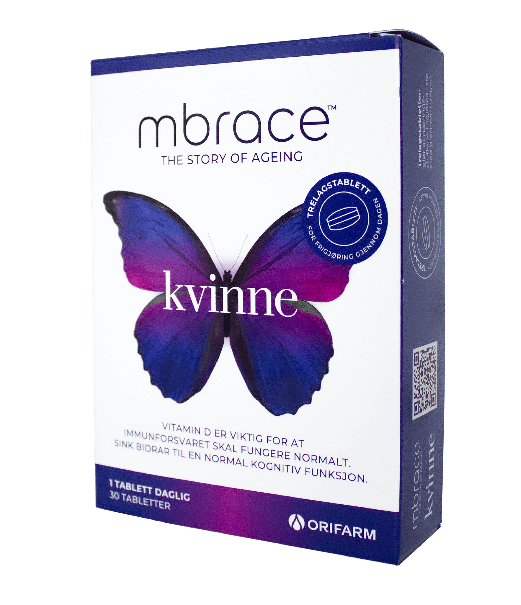 mbrace Kvinne tabletter 30 stk - Apotek 1