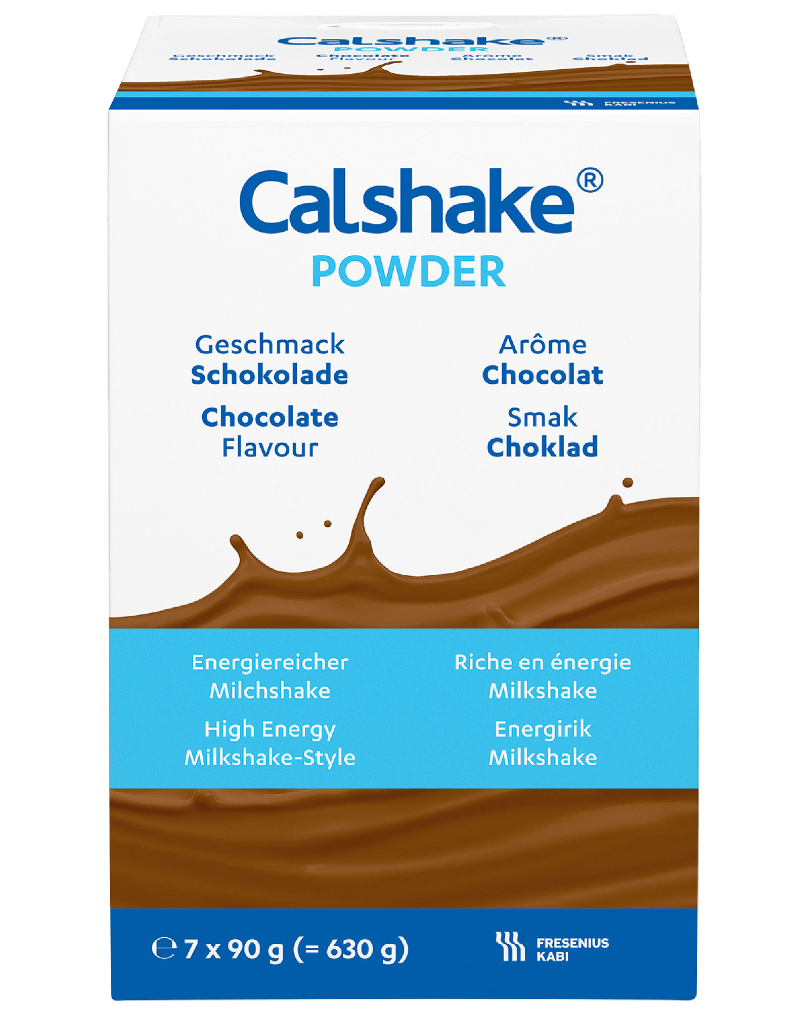 Calshake pulver sjokolade 7x90 g - Apotek 1