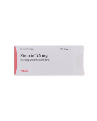 Rinexin 25 mg depottabletter 30 stk - Apotek 1