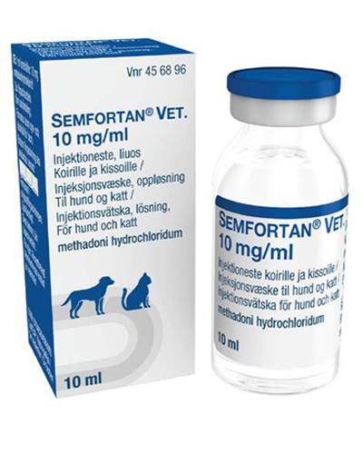 Semfortan vet 10 mg/ml injeksjonsvæske, oppløsning til hund og katt ...