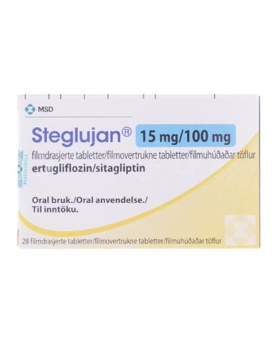 Steglujan 15 mg/100 mg filmdrasjerte tabletter 28stk - Apotek 1
