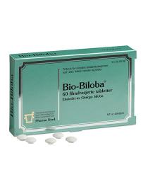 Bio-Biloba 100mg tabletter 60 stk - Apotek 1
