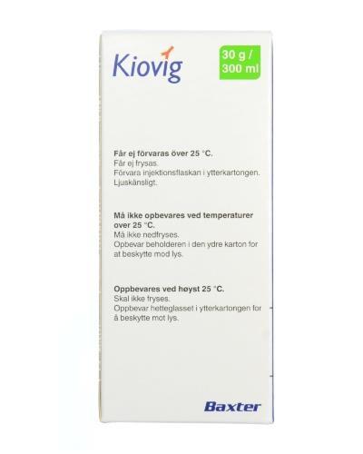 Kiovig Infusjonsvæske, oppløsning 100 mg/ml 1x300 ml - Apotek 1