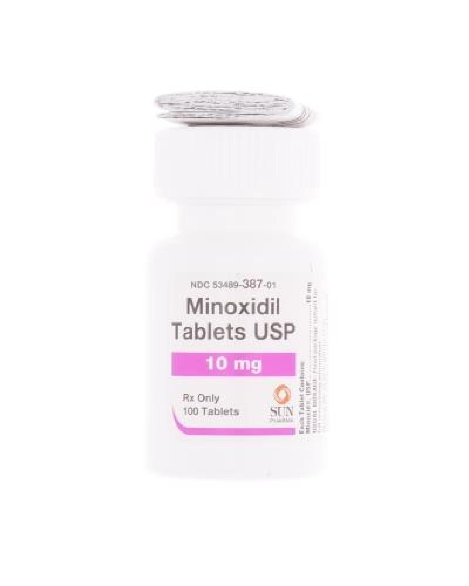 Minoxidil sun pharma 10mg tabletter 100 stk - Apotek 1