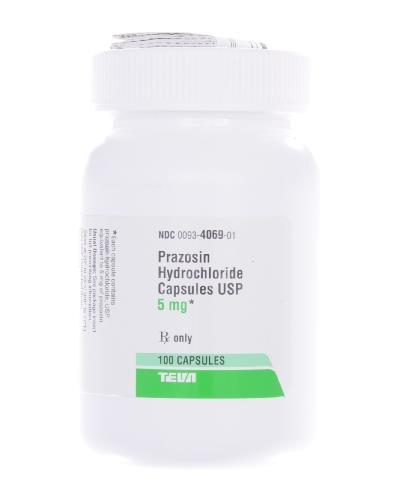 Prazosin HCl teva 5mg kapsler 100 STK - Apotek 1