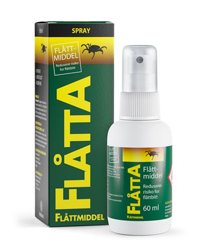 Flåtta spray flåttmiddel 60 ml - Apotek 1