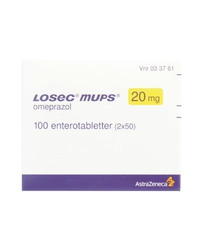 Losec MUPS Enterotablett 20 mg 2x50 stk - Apotek 1