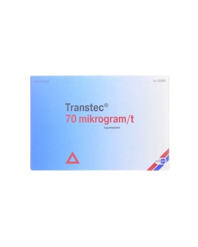 Transtec 70mcg/t depotplaster 8stk - Apotek 1