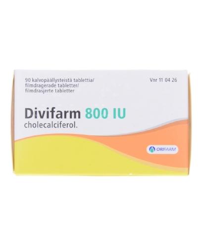 Divifarm 800 IU tabletter 90stk - Apotek 1