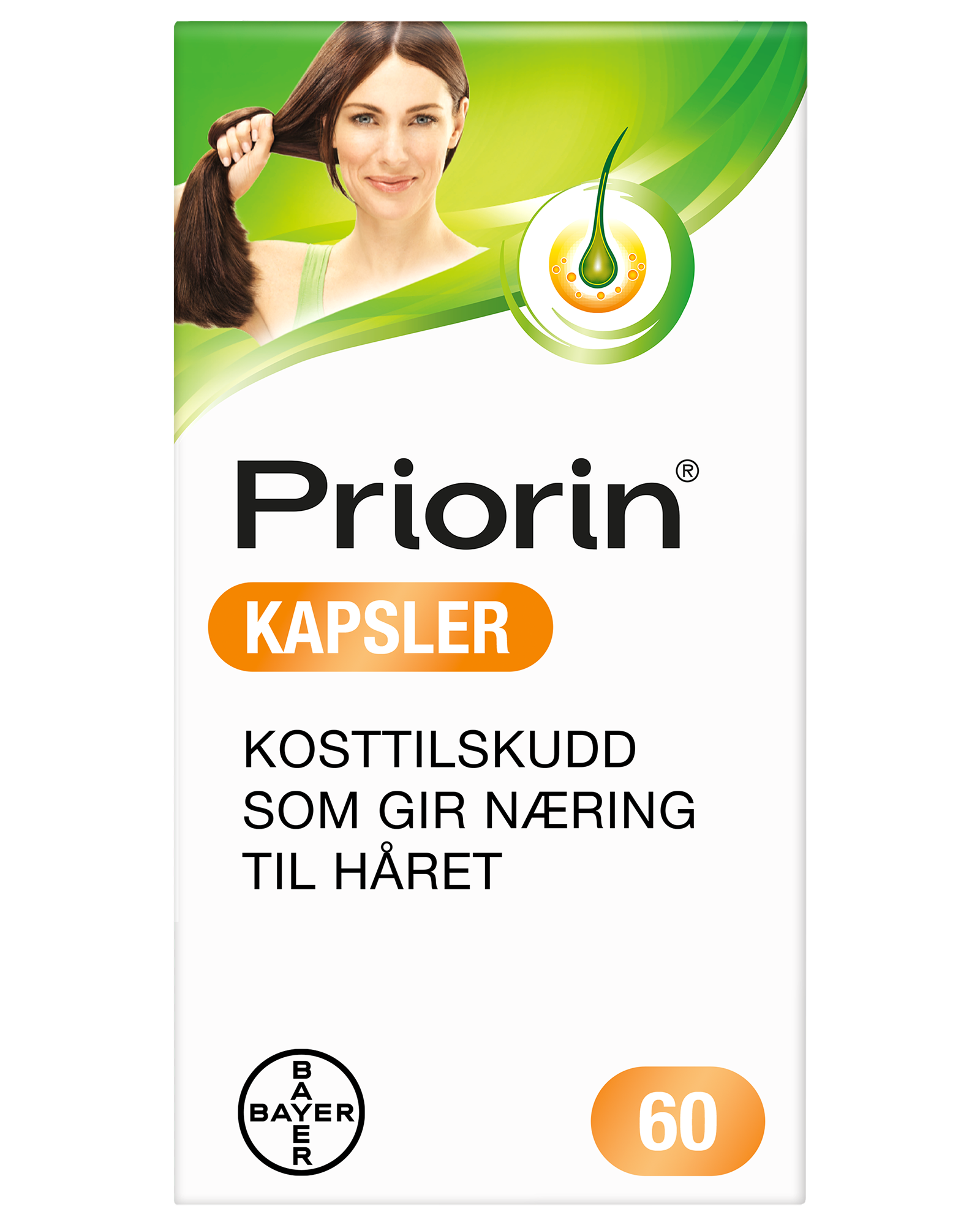 Priorin kapsler 60 stk - Apotek 1