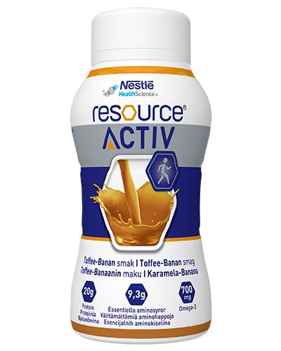 Resource Activ næringsdrikk toffee-banan 4x200ml - Apotek 1