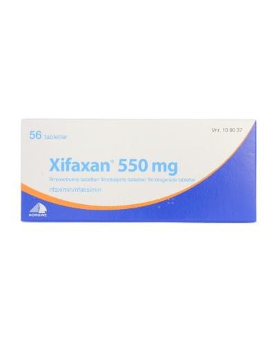 Xifaxan Tablett, filmdrasjert 550 mg 56 stk - Apotek 1