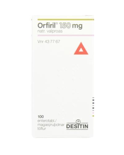 Orfiril 150 mg enterotabletter 100 stk - Apotek 1
