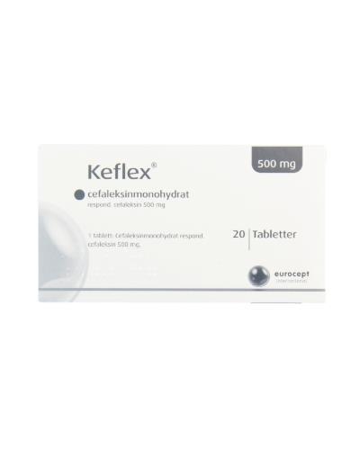Keflex Tablett 500 mg 20 stk - Apotek 1