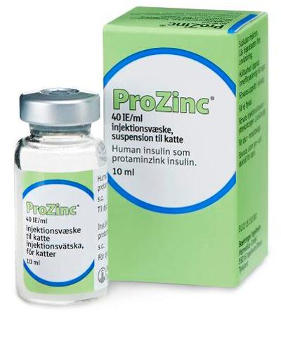 ProZinc vet inj 40 IE/ml 10 MLHGL - Apotek 1
