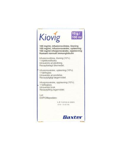 Kiovig Infusjonsvæske, oppløsning 100 mg/ml 1x100 ml - Apotek 1