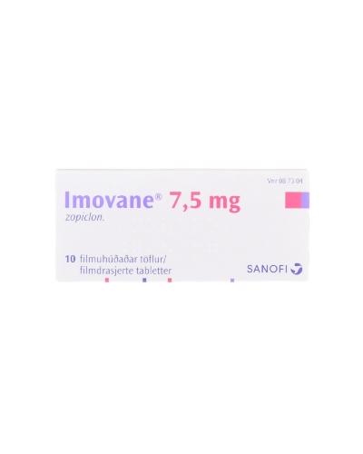 Imovane 7,5 mg filmdrasjerte tabletter 10stk - Apotek 1