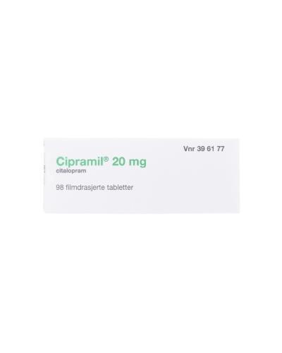 Cipramil 2care4 tab 20mg 98 ENPAC - Apotek 1