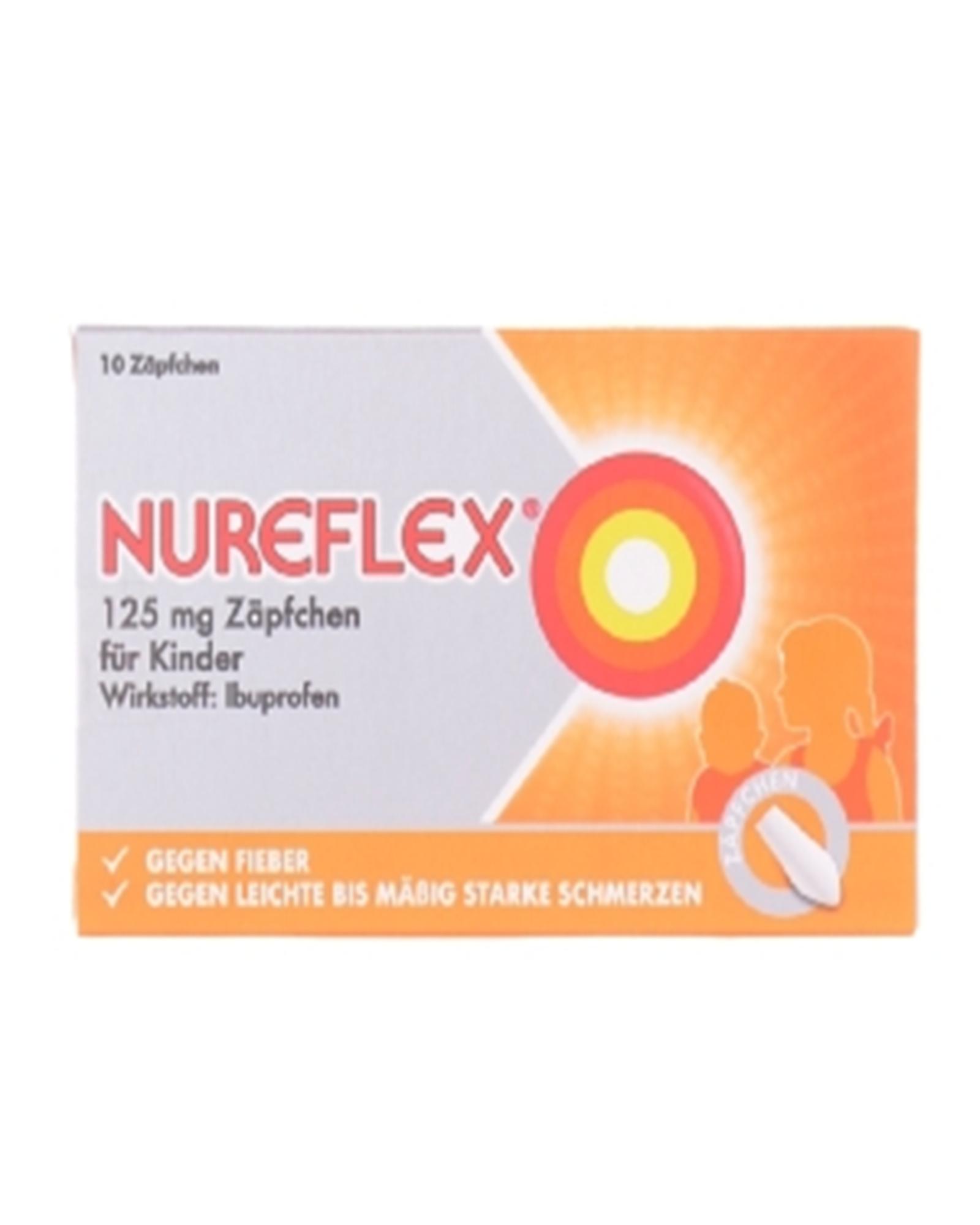Nureflex 125mg stikkpiller 10stk - Apotek 1
