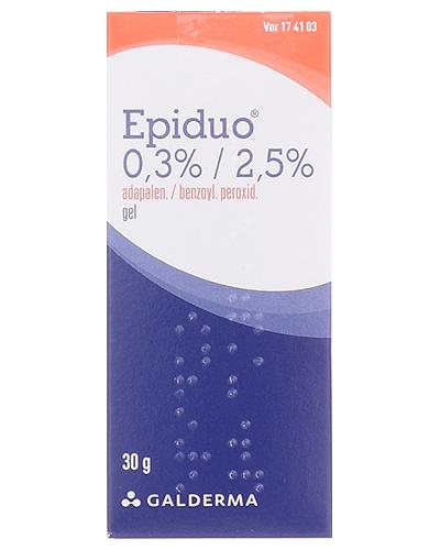 Epiduo 0,3 %/2,5 % gel 30 g - Apotek 1