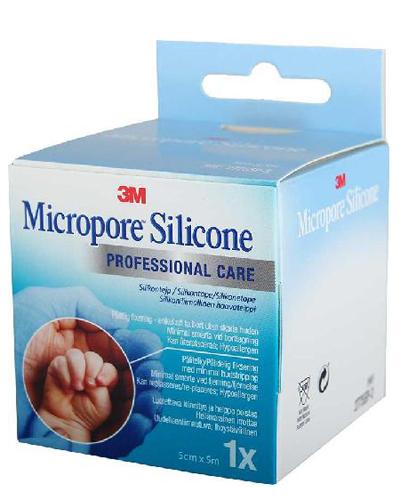 3M Micropore silikontape 2,5 cm x 5 m 1 stk - Apotek 1