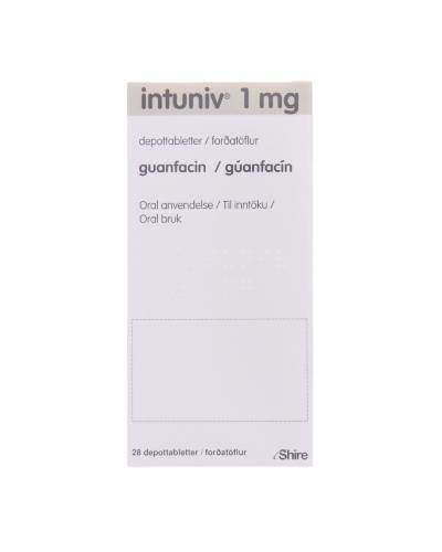 Intuniv Depottablett 1 mg 28 stk - Apotek 1