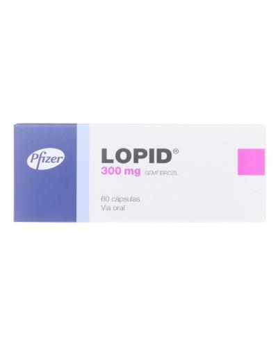 Lopid 300mg kapsler 60 enpac - Apotek 1