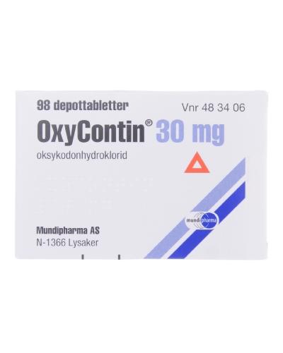 OxyContin Depottablett 30 mg 98 stk - Apotek 1