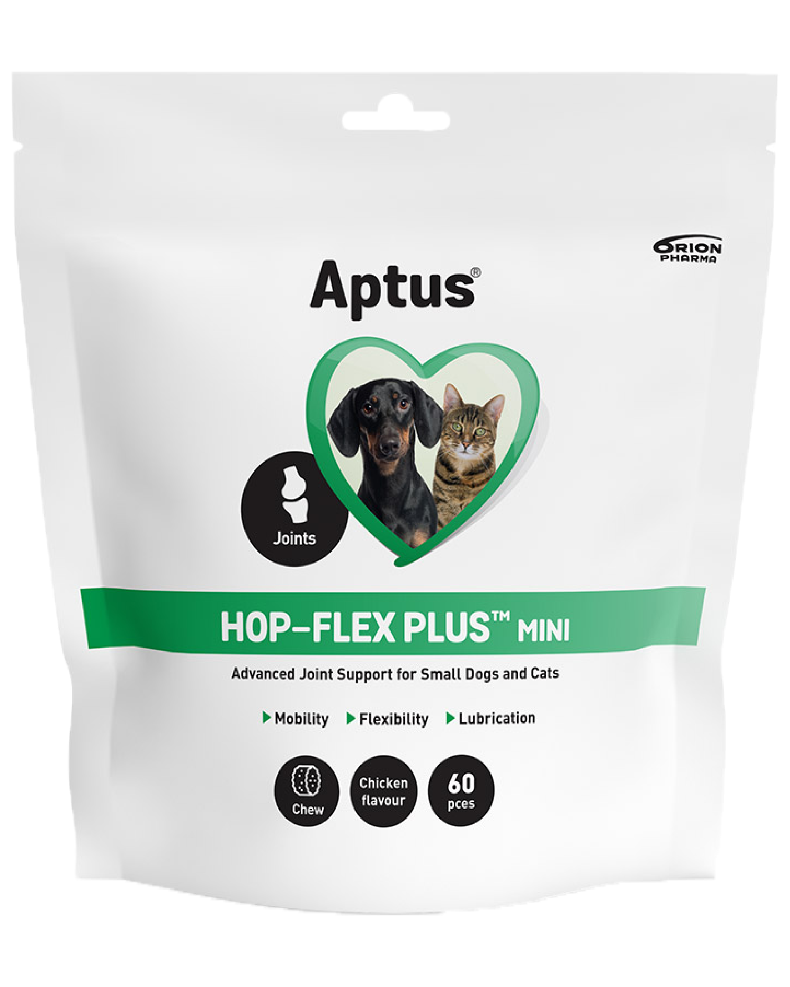 Aptus Hop-Flex Plus Mini tyggebiter til hund og katt 60 stk - Apotek 1