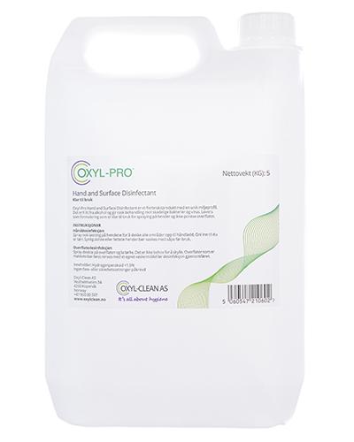 Oxyl-Pro Hand and Surface desinfeksjonsmiddel 5l - Apotek 1