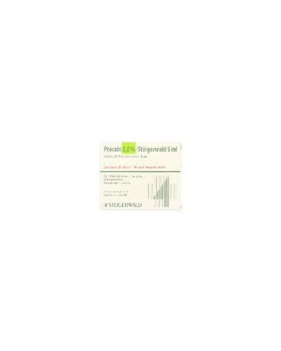 Procain 2% injeksjon 10x5 mlamp - Apotek 1