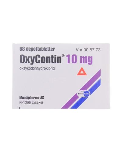 OxyContin Depottablett 10 mg 98 stk - Apotek 1