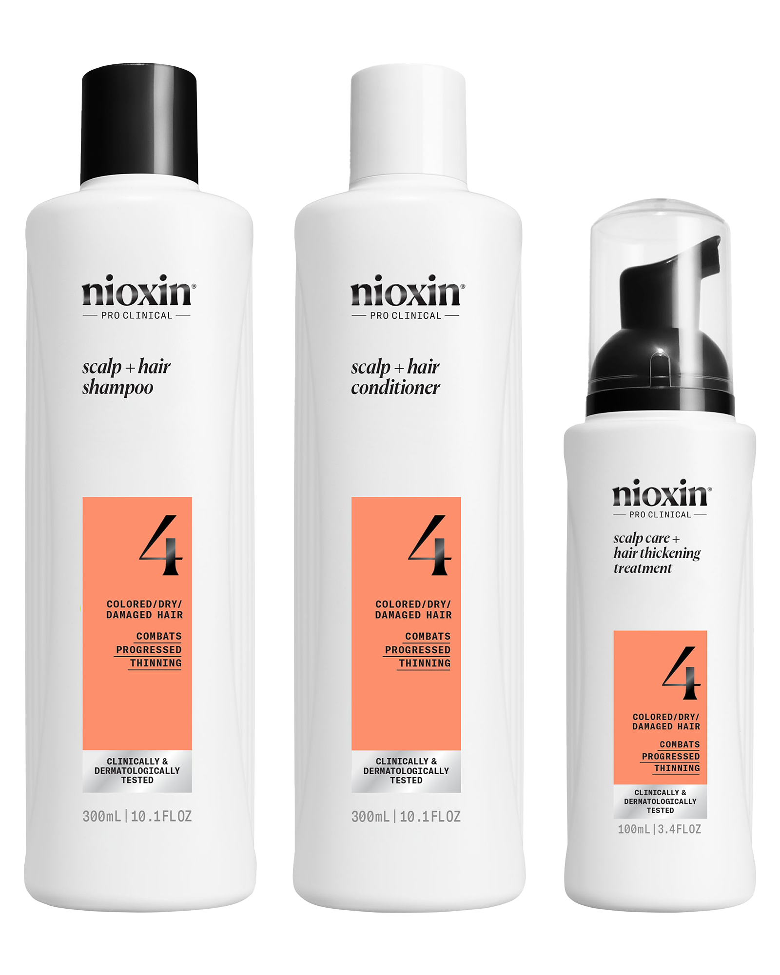 Nioxin System 4 Loyalty Kit hårpleiesett 300+300+100 ml - Apotek 1