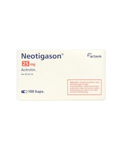 Neotigason Kapsel, hard 25 mg 100stk - Apotek 1