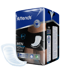 Attends Men Protective Absorbent Shield 2 innlegg 15 stk - Apotek 1
