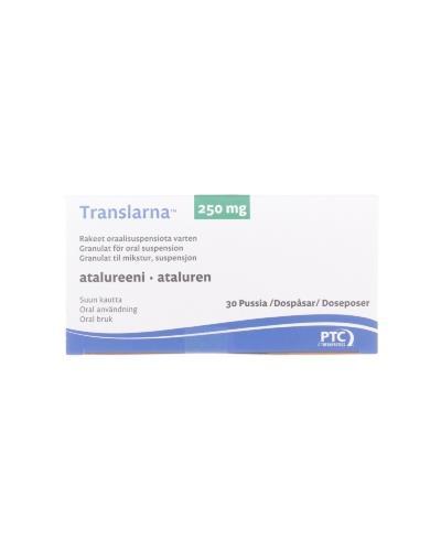 Translarna 250 mg granulat til mikstur, suspensjon, doseposer 30 stk ...