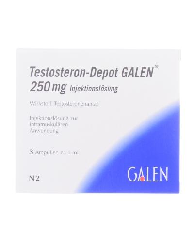 Testosteron-Dep galen 250mg injeksjon 3x1 mlamp - Apotek 1
