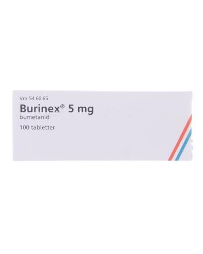 Burinex Orifarm 5 mg tabletter 100 stk - Apotek 1