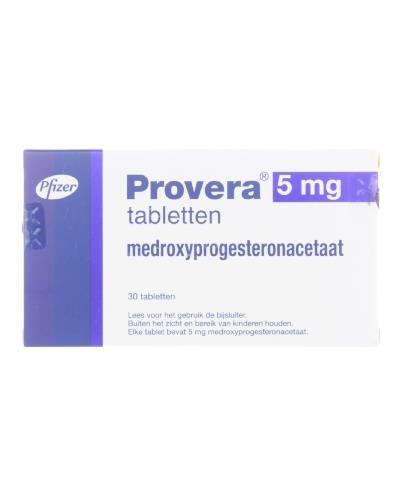 Provera 5mg tabletter 30 enpac - Apotek 1