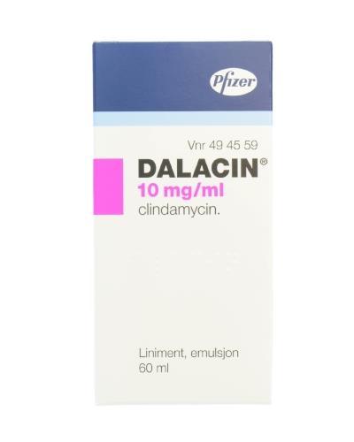 Dalacin Liniment, emulsjon 10 mg/ml 60 ml - Apotek 1
