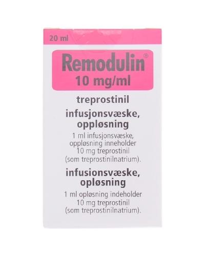 Remodulin Infusjonsvæske, oppløsning 10 mg/ml 20 ml - Apotek 1