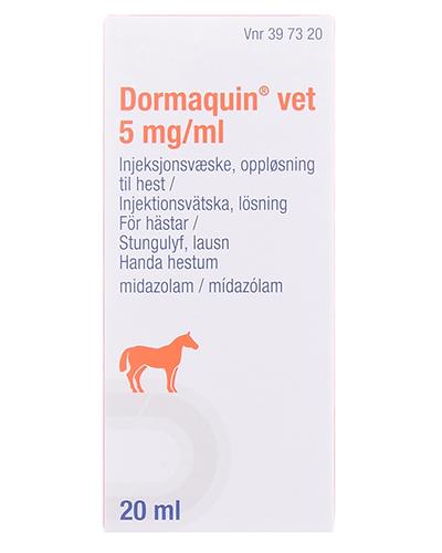 Dormaquin vet inj 5mg/ml - Apotek 1