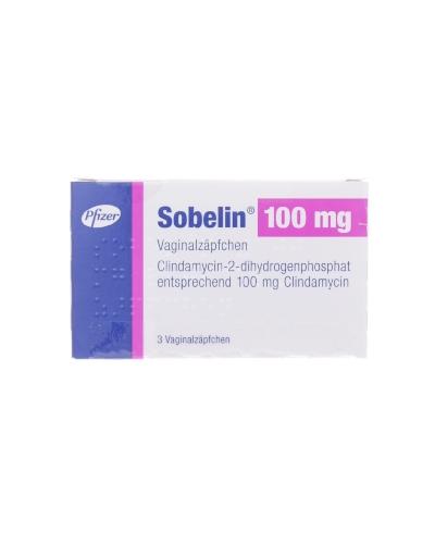 Sobelin 100 mg vagitorier 3stk - Apotek 1