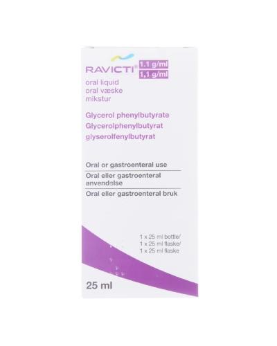 Ravicti 1,1 g/ml mikstur 25 ml - Apotek 1