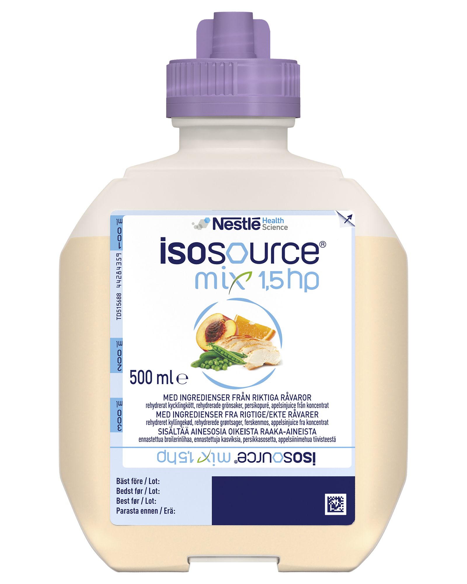 Isosource Mix 1.5 HP sondeernæring 12x500 ml - Apotek 1