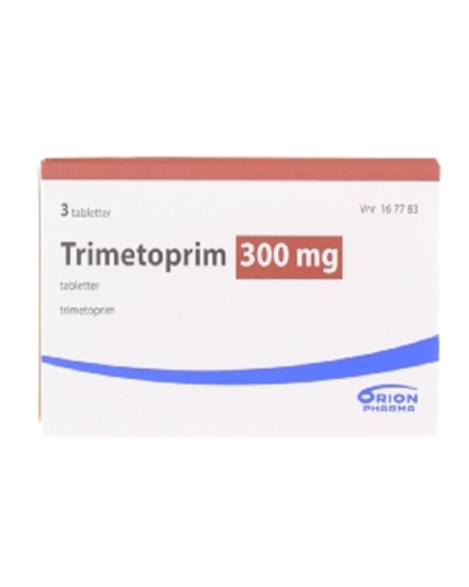 Trimetoprim Tablett 300 mg 3stk - Apotek 1