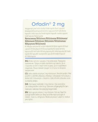 Orfadin Kapsel, hard 2 mg 60 stk - Apotek 1